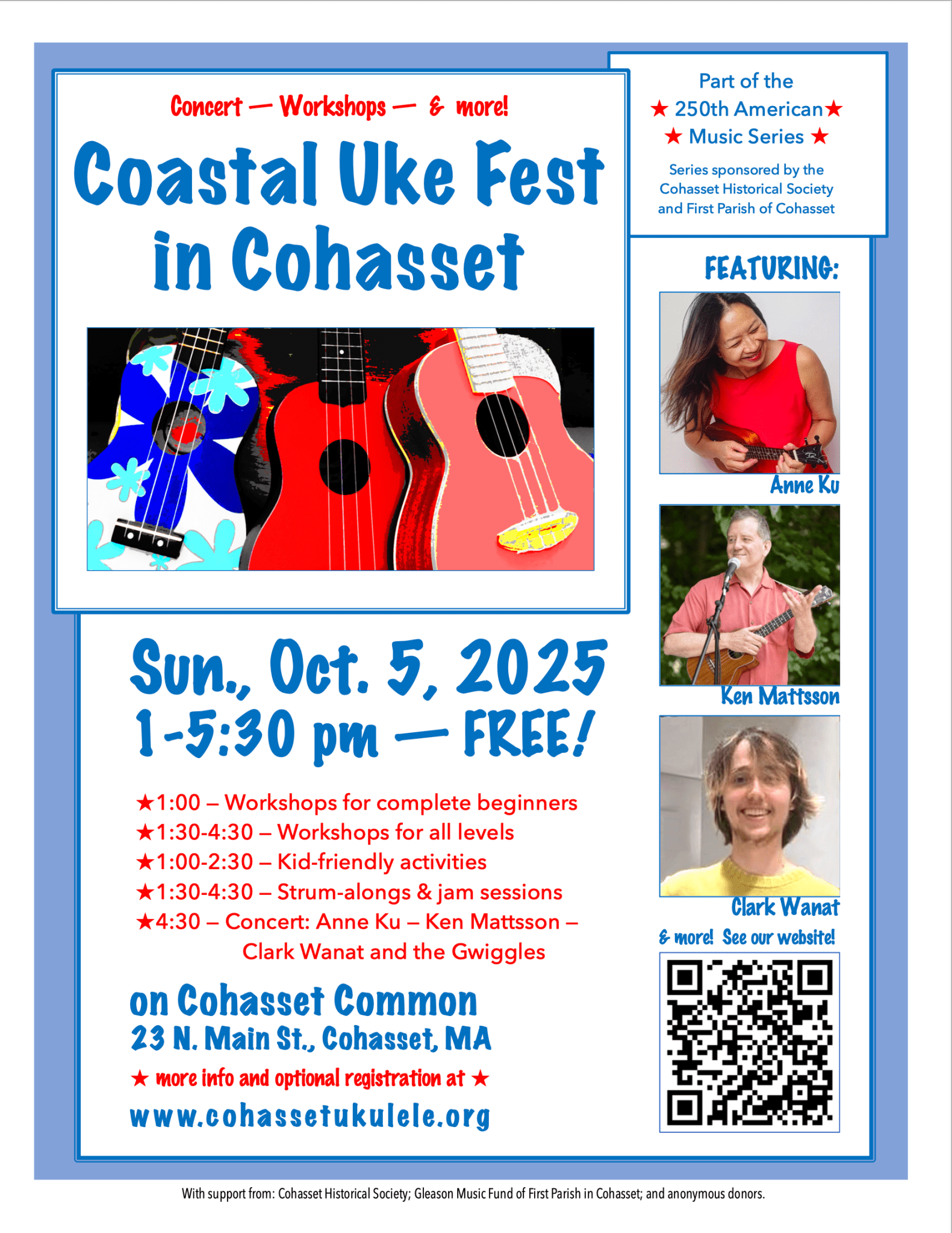 Fall Uke Festival – Cohasset Ukulele